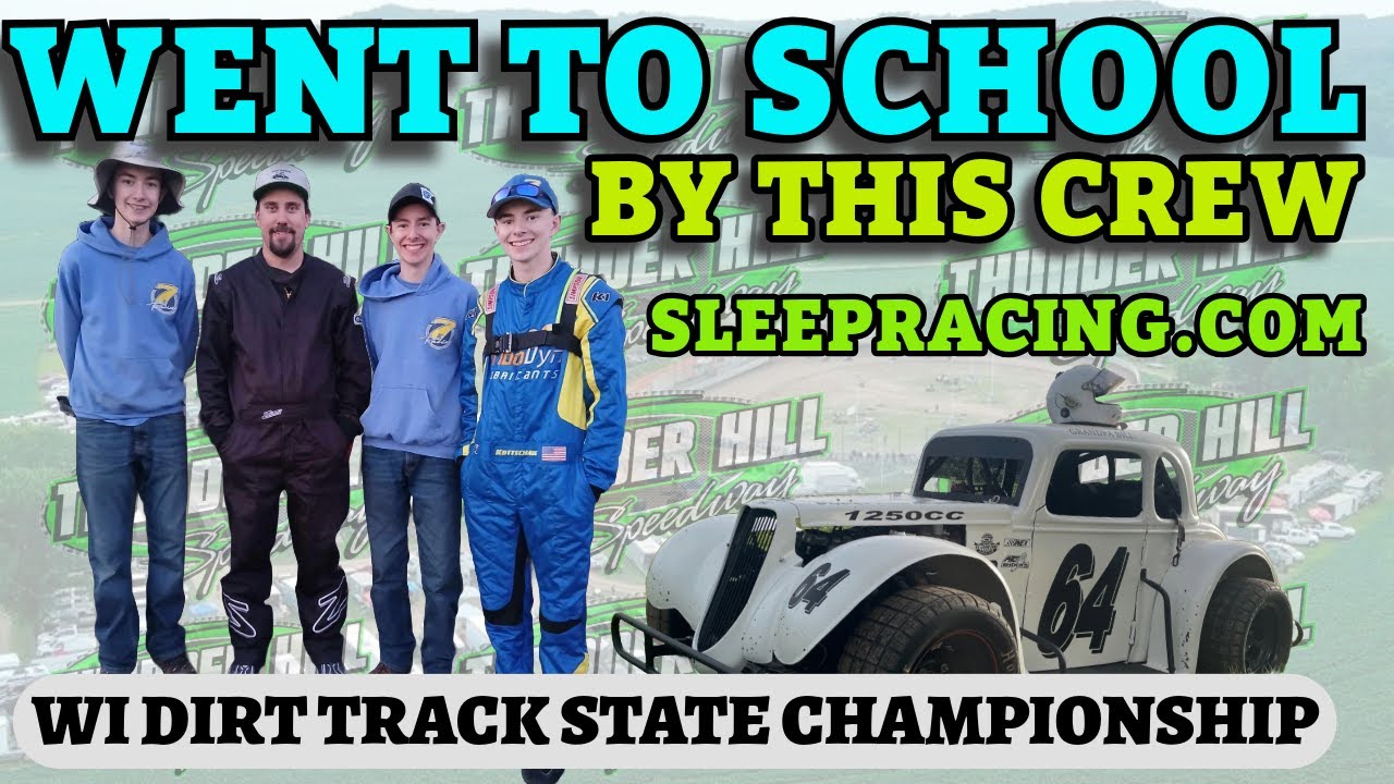 Wisconsin dirt track state championship! - YouTube