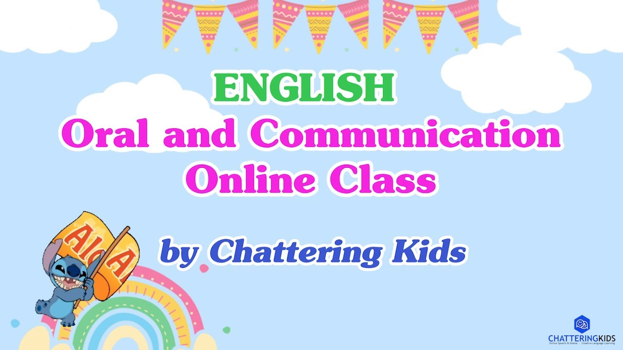 Chattering Kids English Oral and Communication Online Class - YouTube