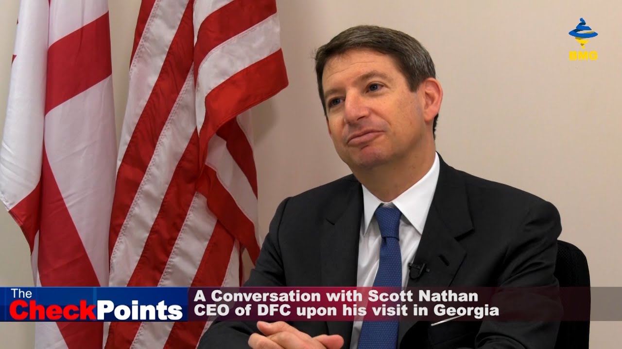 DFC CEO Scott Nathan Visits Georgia - YouTube