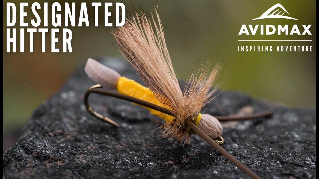 How to tie the Designated Hitter | AvidMax Fly Tying Tuesday Tutorials ...