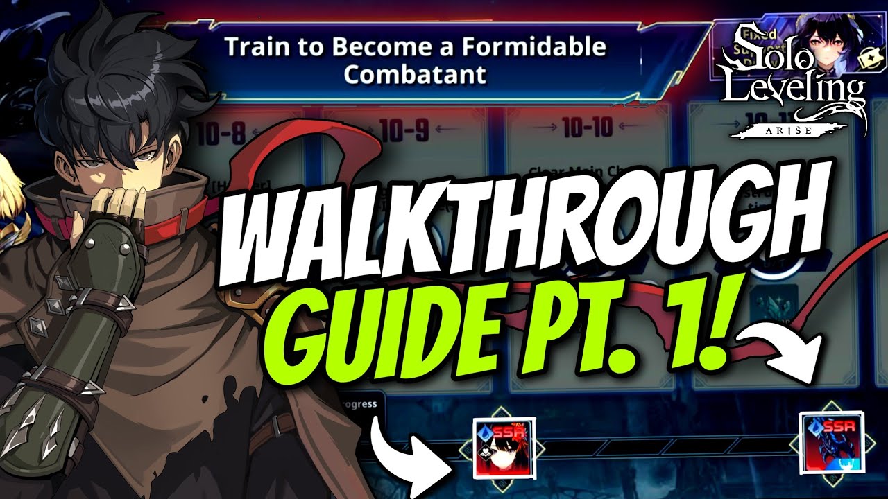 Train To Be A Formidable Combatant Walkthrough Guide & Mistakes To Avoid Pt.1 [Solo Leveling ...
