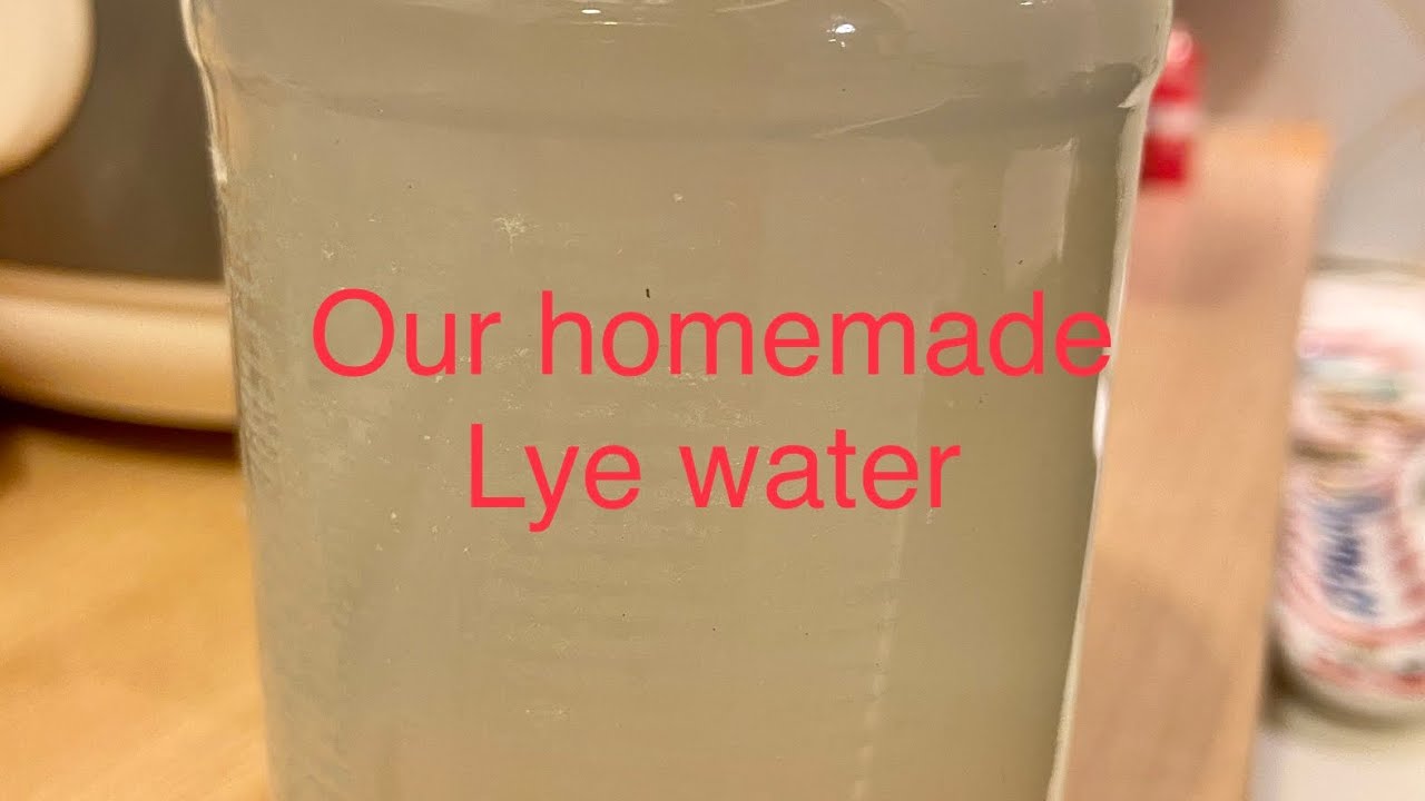 HOW TO MAKE LYE/ LIHIYA WATER AT HOME - YouTube