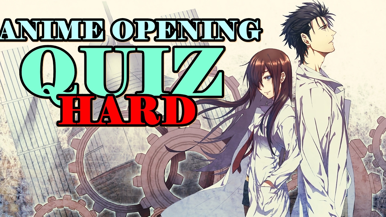 ANIME OPENING QUIZ | LEVEL: HARD | 40 OPENINGS - YouTube