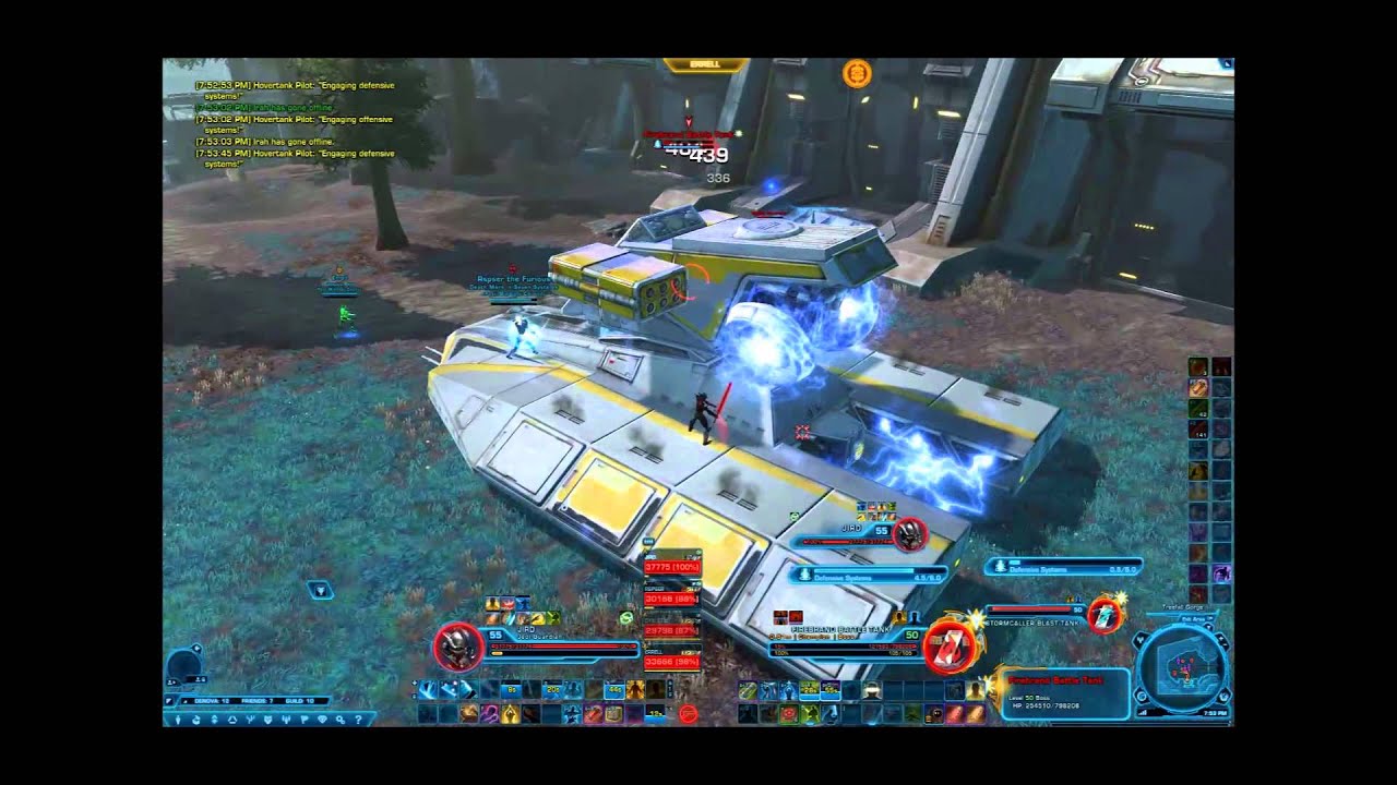 SWTOR EC HM 4-man Firebrand and Stormcaller - YouTube
