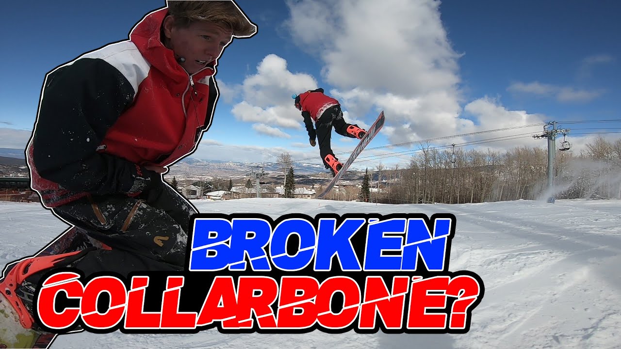 Snowboarding Deep Powder (Big Crash) - YouTube