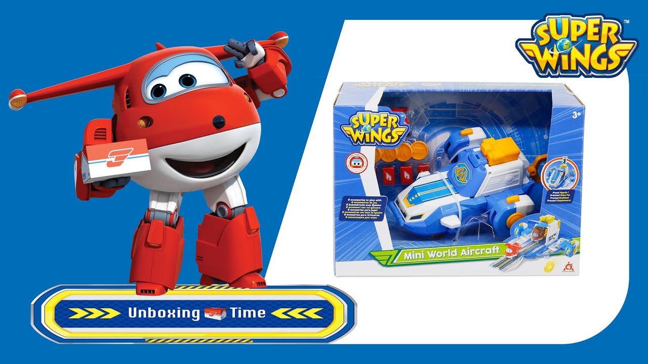 [Super Wings Moving base mini version]Mini World Aircraft - YouTube