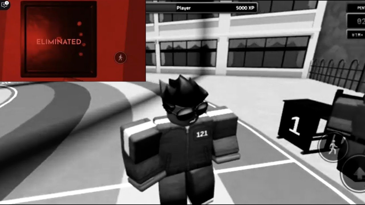 121 player eliminated squid game - YouTube