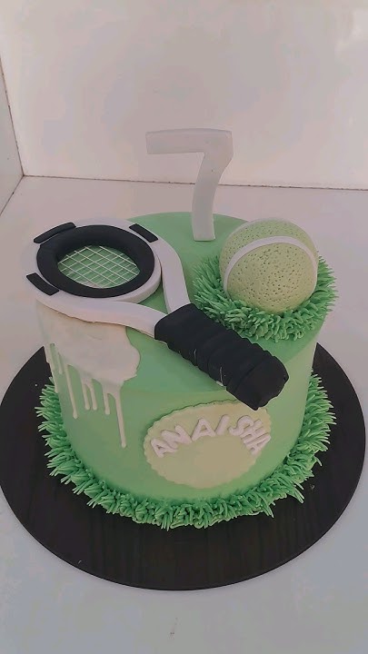 tennis cake 🎾 tennis ball cake design #cakedecorating #cakeshorts - YouTube