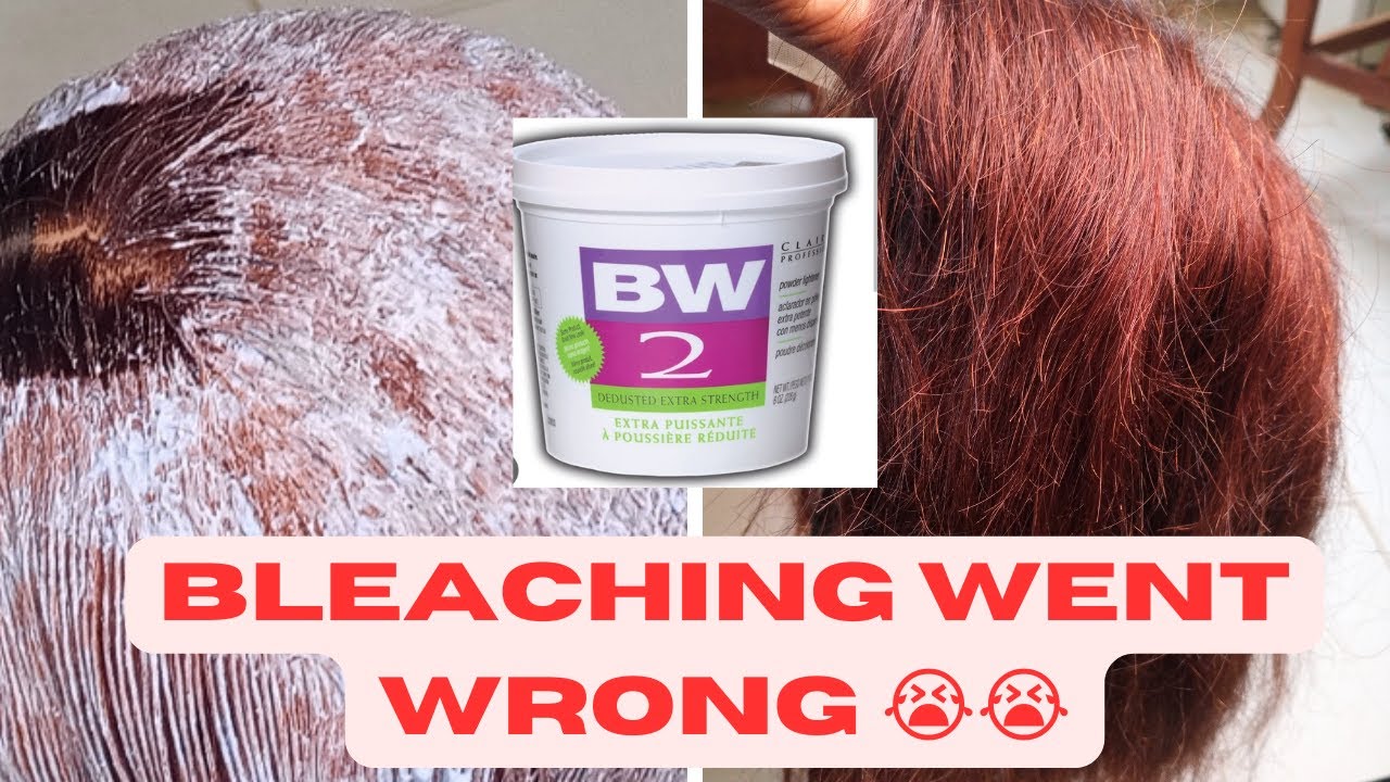 How to bleach your hair at home//beginners friendly - YouTube