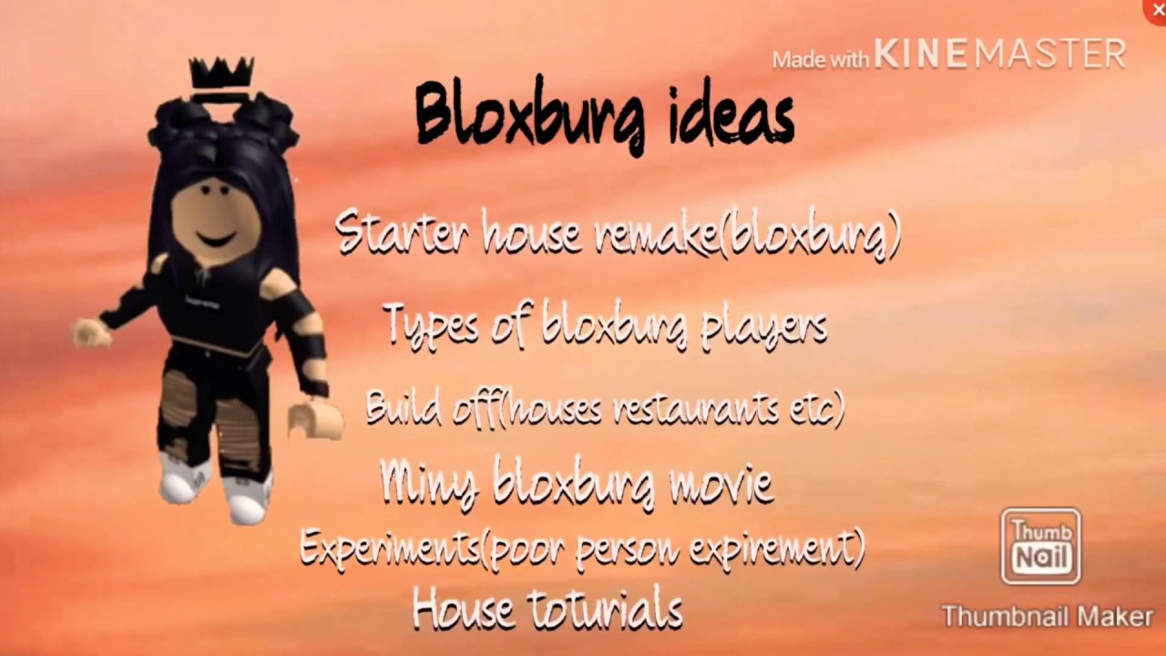 Roblox YouTube video ideas! - YouTube