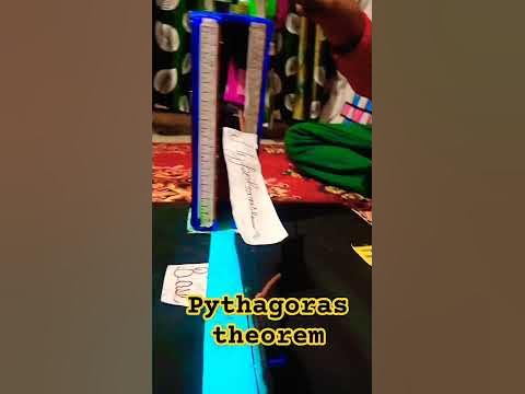 Pythagoras working model#project#short - YouTube