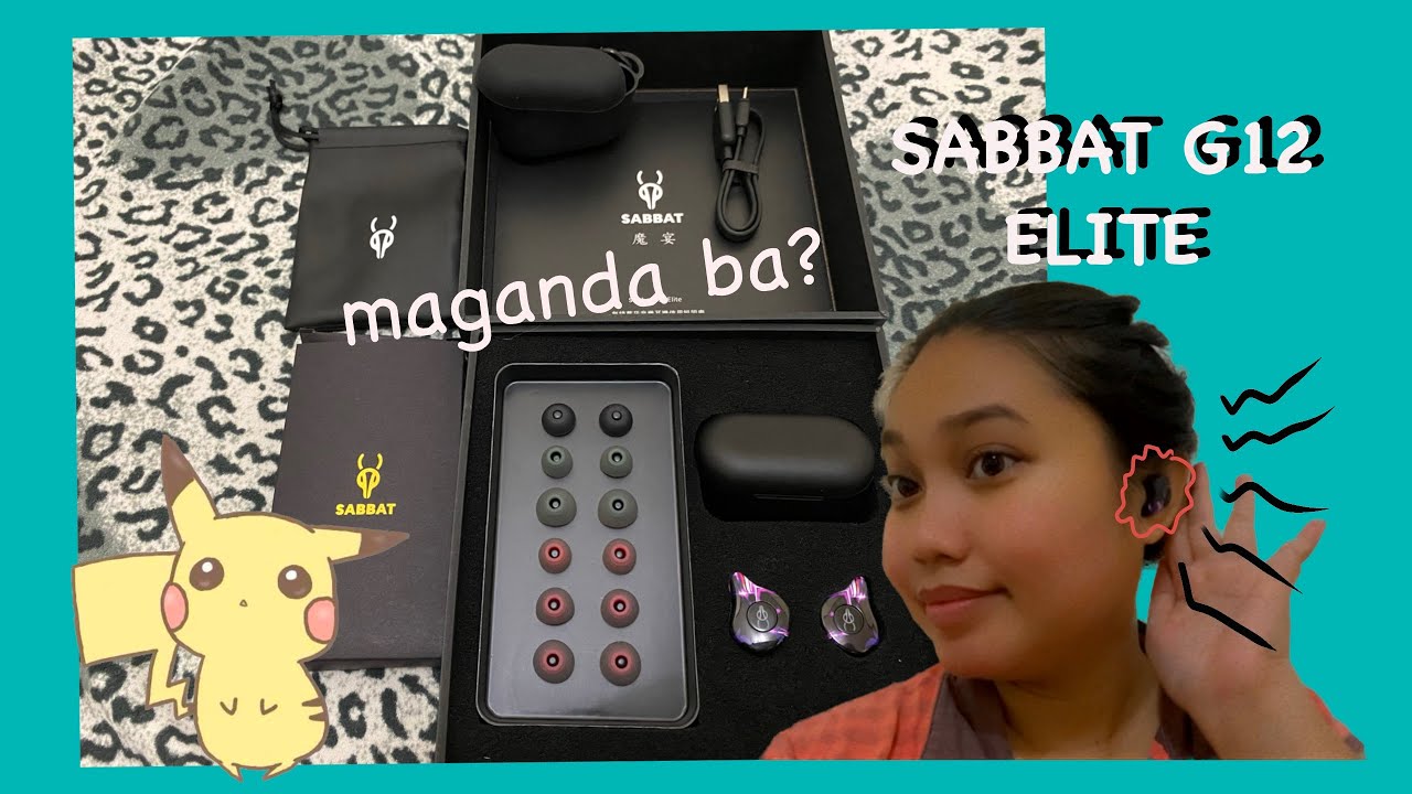 Sabbat G12 Elite Gaming Series Challenge Wireless Earbuds Unboxing ...