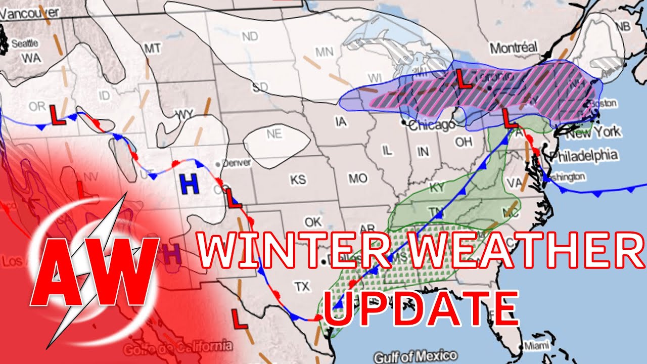 Multiple Winter Storms Impacting the US; Plains Under the Gun for ...