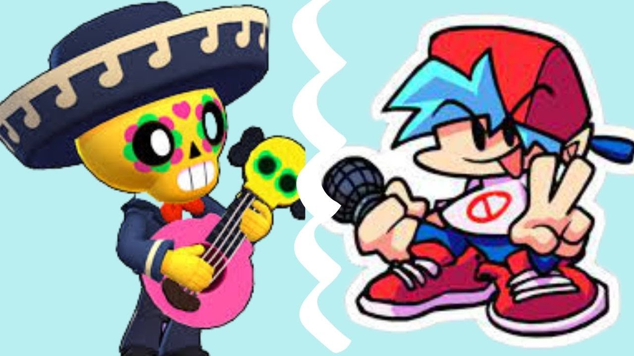 Friday Night Funkin'- VS Poco Brawl Stars. Poco vs boyfriend (Animation ...