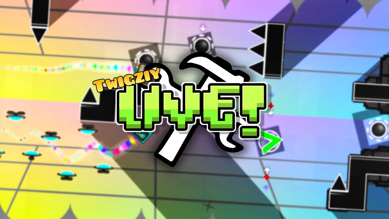 GEOMETRY DASH LAYOUT BUILDING STREAM - YouTube