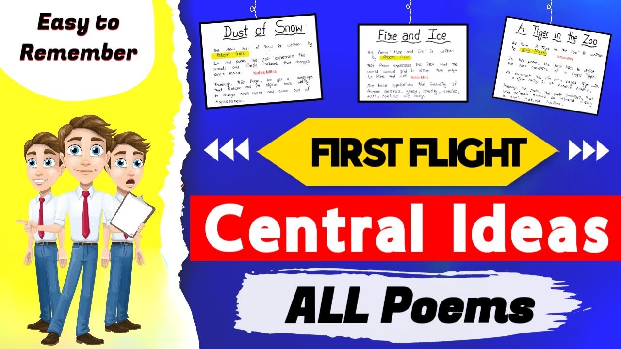 Class 10 English all Poems in first flight | All Poems Central Ideas of ...