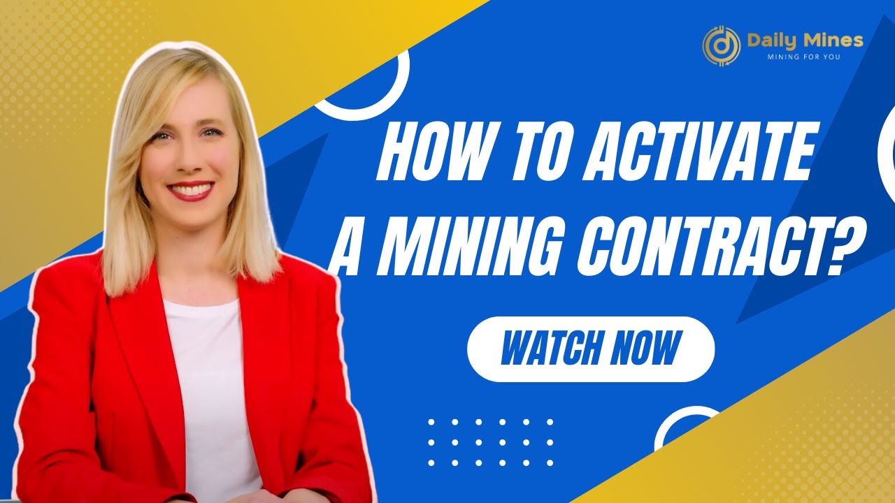 How to Activate a Mining Contract - YouTube