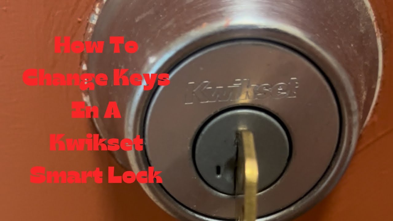How to Change Keys In A Kwikset Smart Lock #maintenance - YouTube