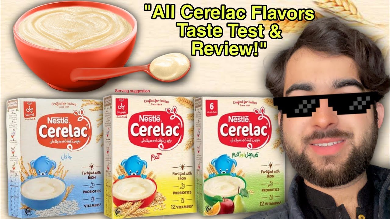"Trying All Cerelac Flavors After 24 Years! Honest & Nostalgic Review ...