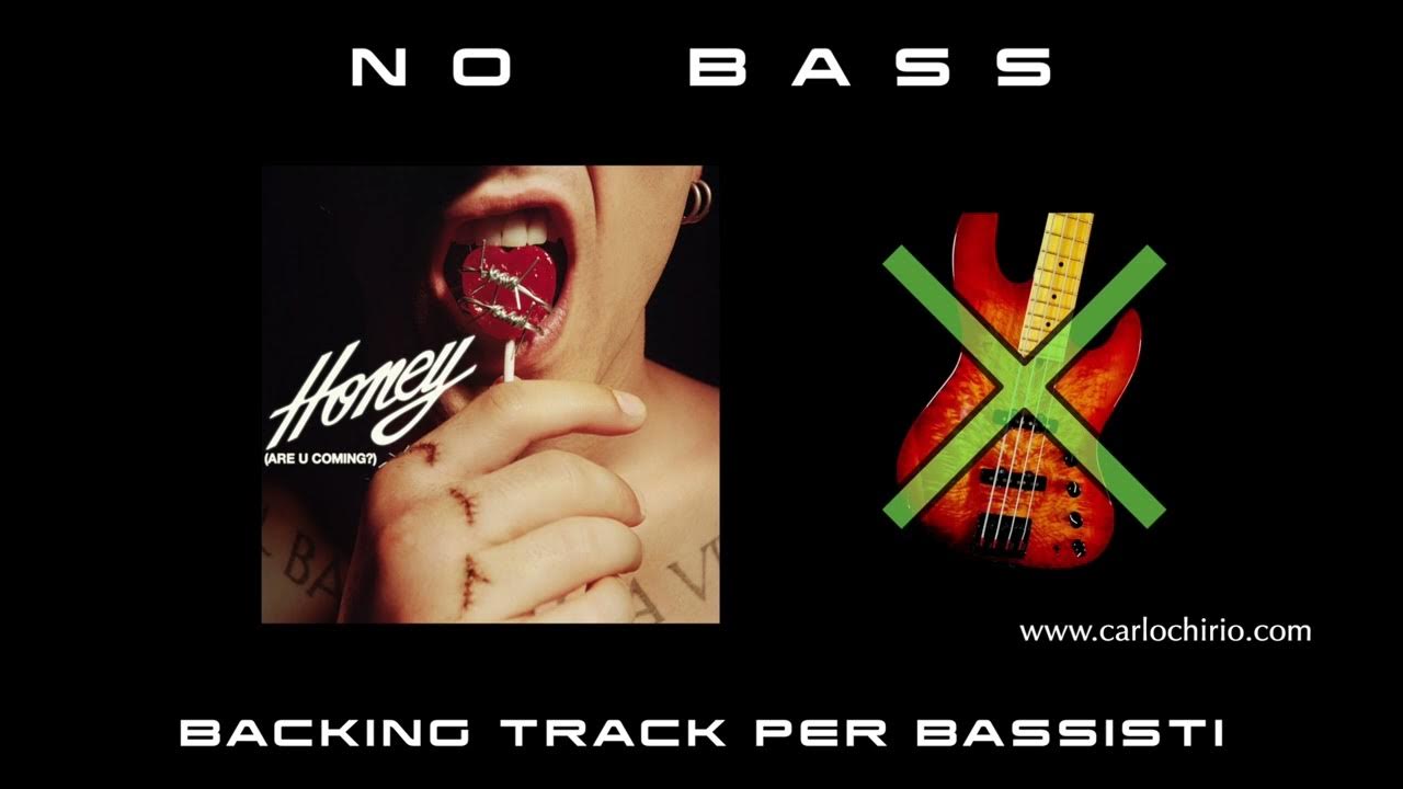 Honey Are U Coming Måneskin No Bass Backing Track Per Bassisti Suona Tu