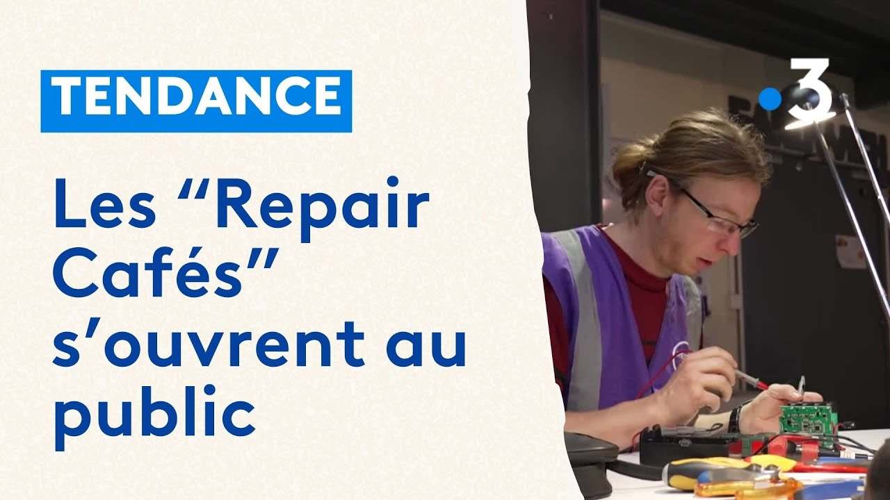 Les “Repair Cafés” pour réparer ses appareils gratuitement - YouTube