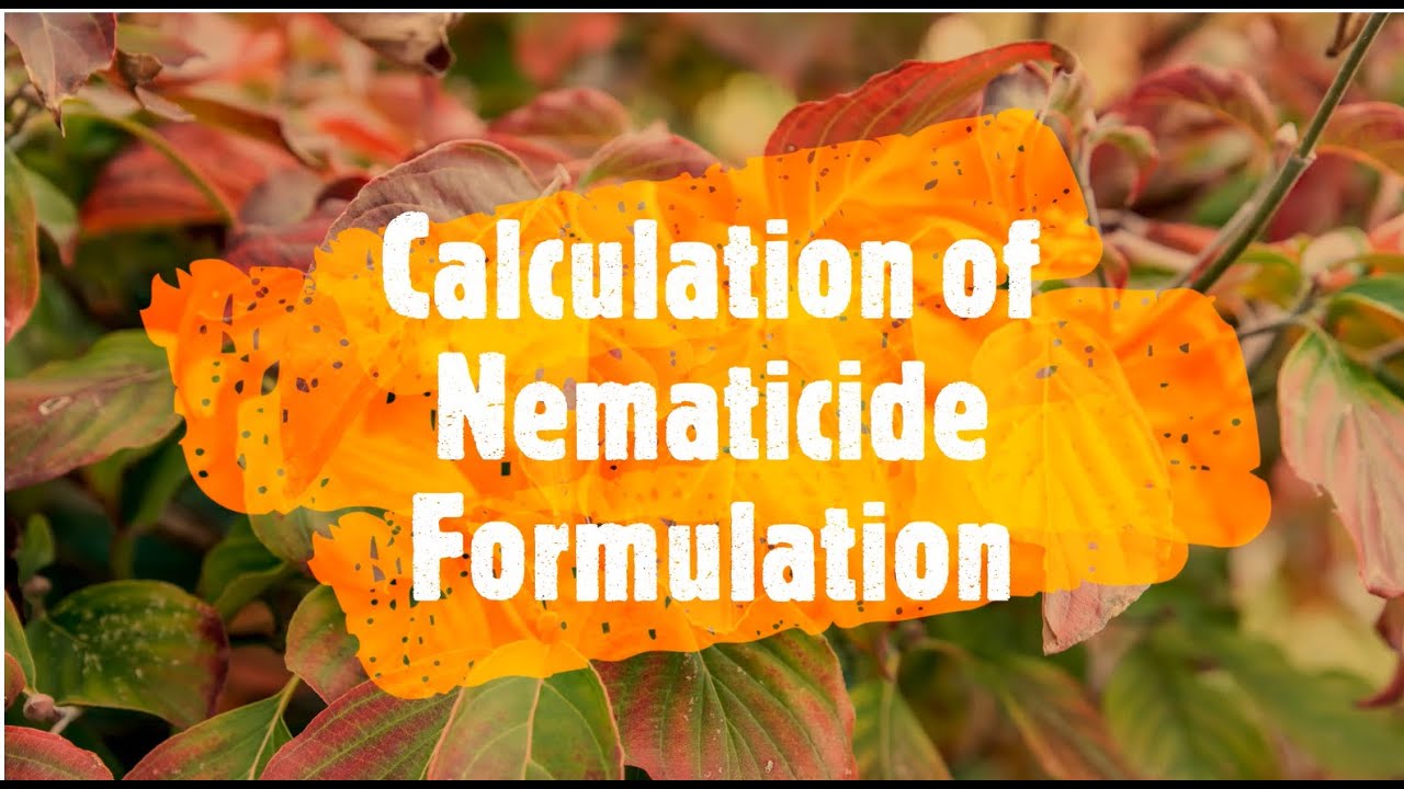 Nematicide Formulation | Shivani Sharma - YouTube