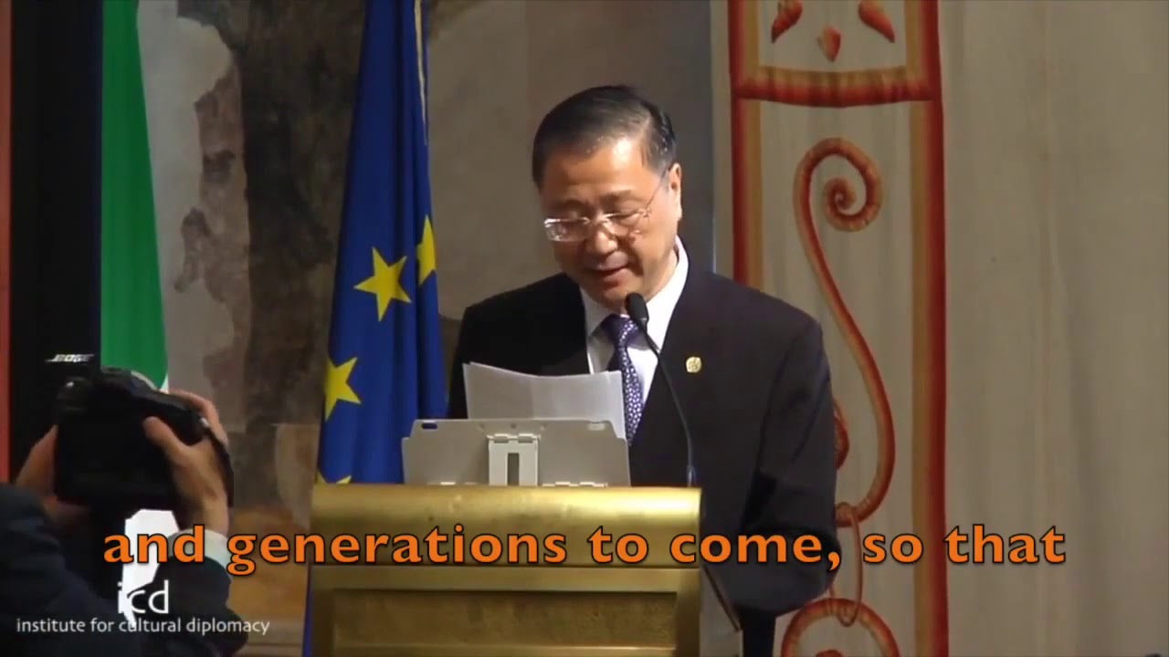 Buddhist Master Jun Hong Lu's Speech on World Peace and Buddhism at ICD ...