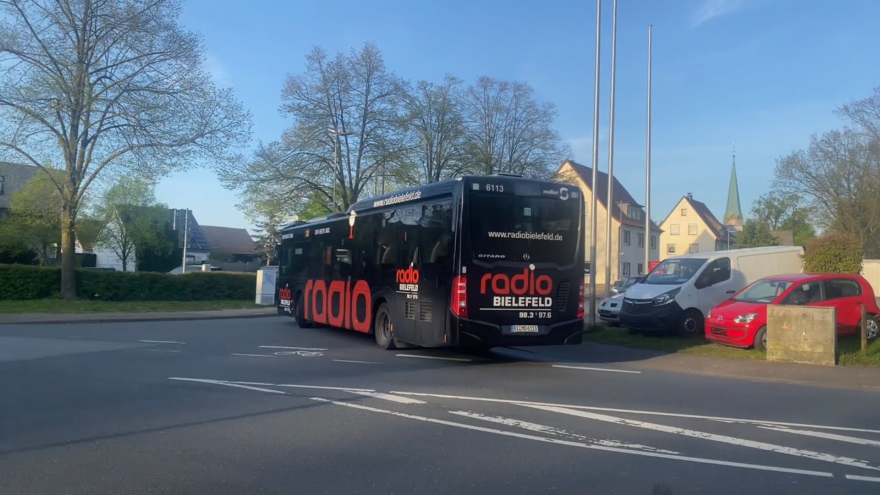 moBiel StadtBus Bielefeld Wagennummer/KOM 6113 / Linie 38 Oerlinghausen ...