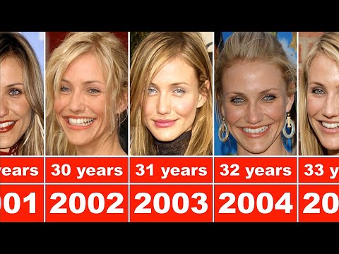 Cameron Diaz from 1992 to 2023