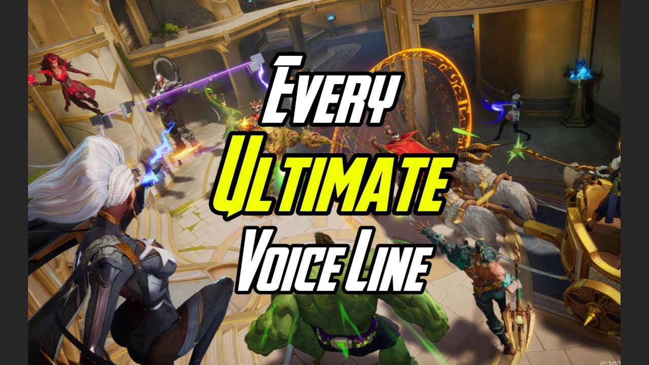 Every ULTIMATE Voice Line in the Game | Marvel Rivals - YouTube