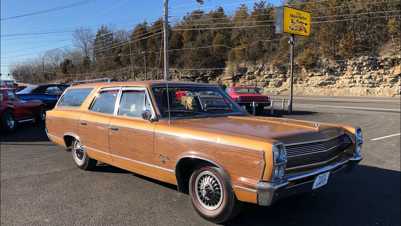 Test Drive 1967 AMC Abassador Wagon SOLD $7,950 Maple Motors #963 - YouTube