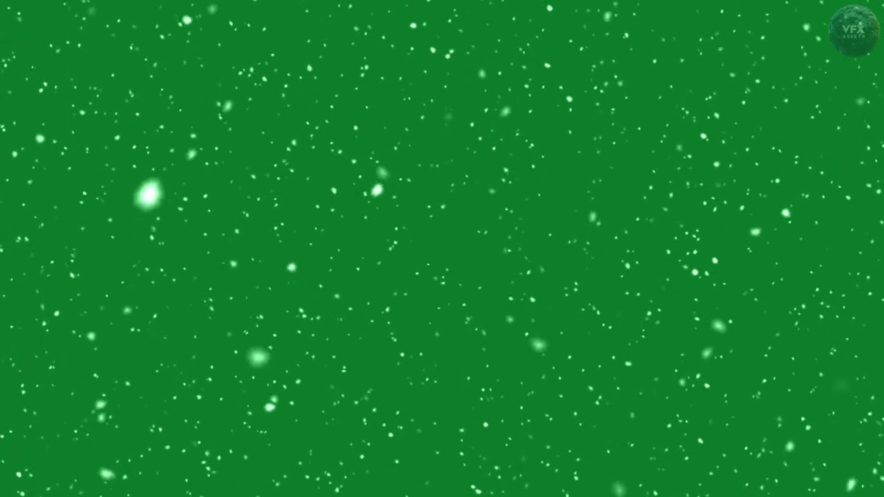 Snowfall Green screen Free 4k Download stock footage. - YouTube