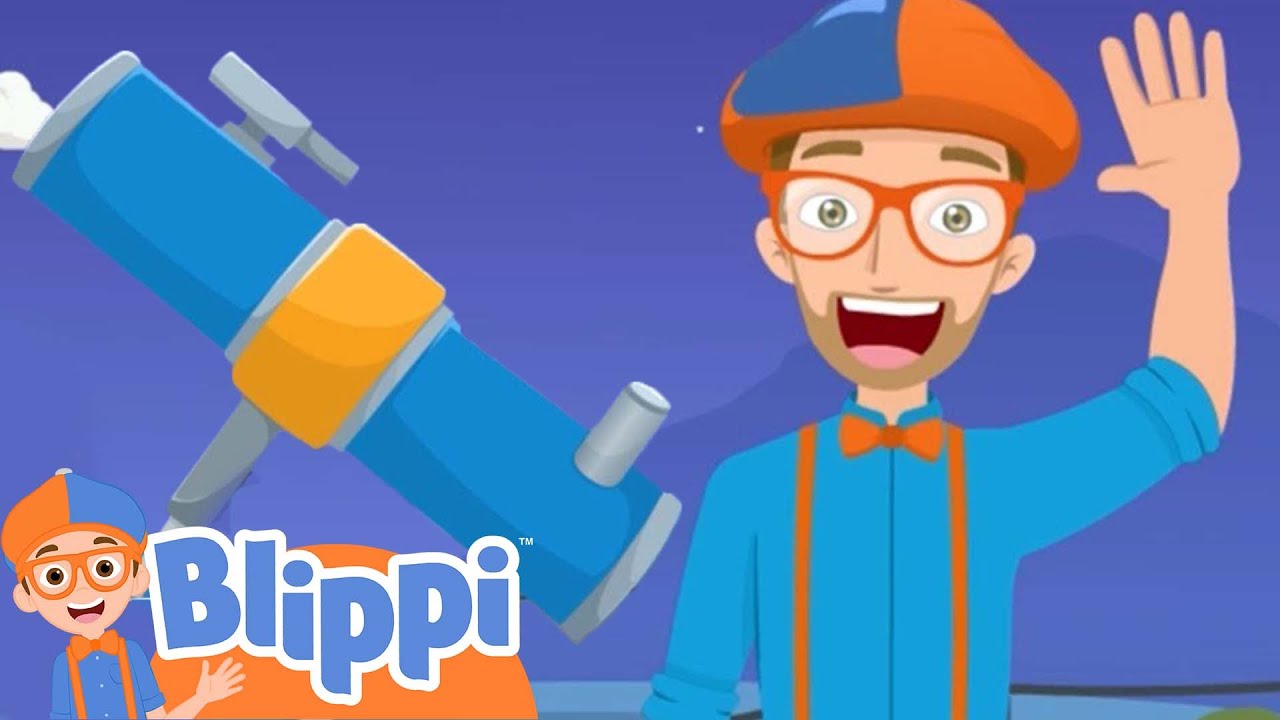 Outer Space Song | Blippi | Kids Show | Fun Time | Weird Cartoons for ...