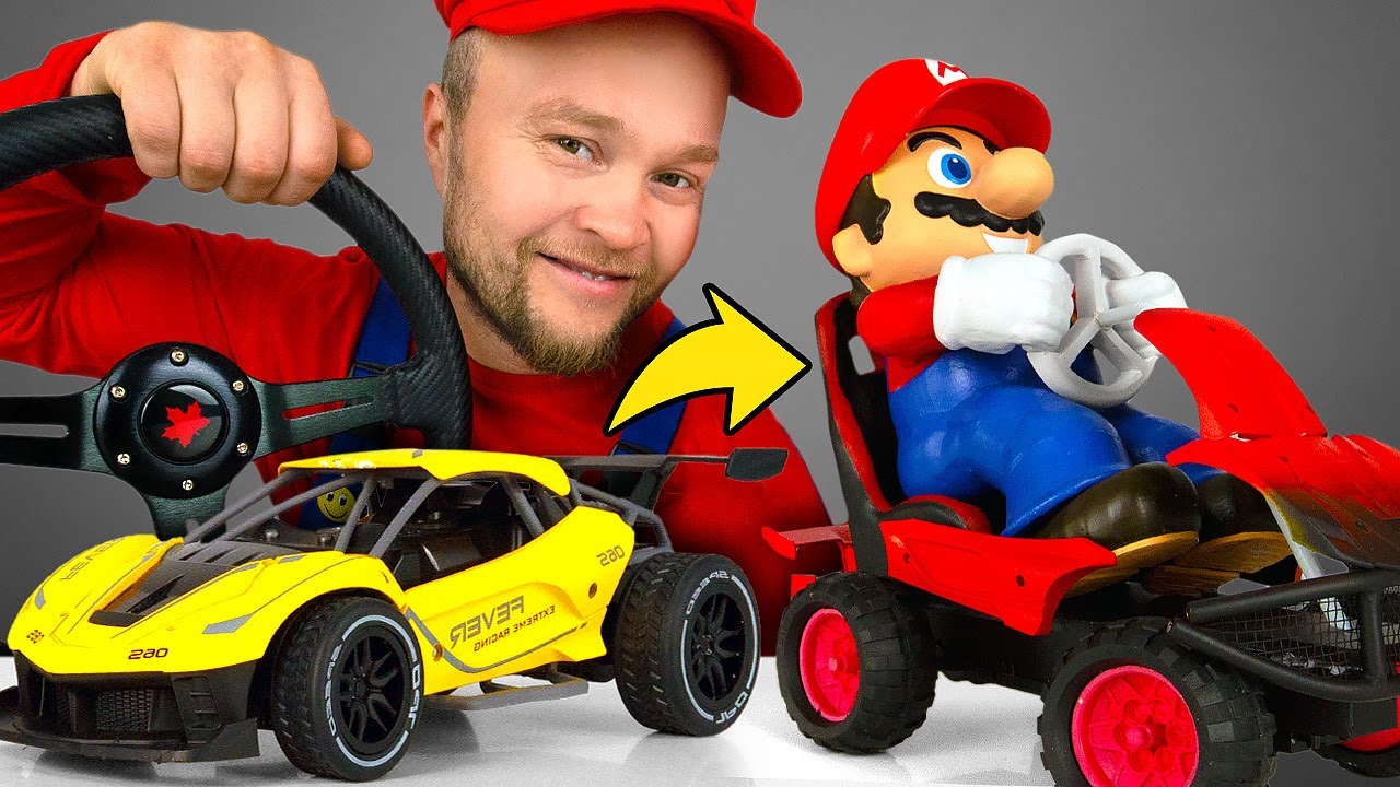 Cool Racing Car For Mario! - YouTube