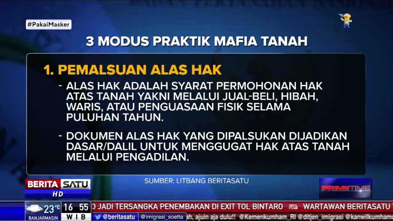 3 Modus Praktik Mafia Tanah, Apa Saja? - YouTube