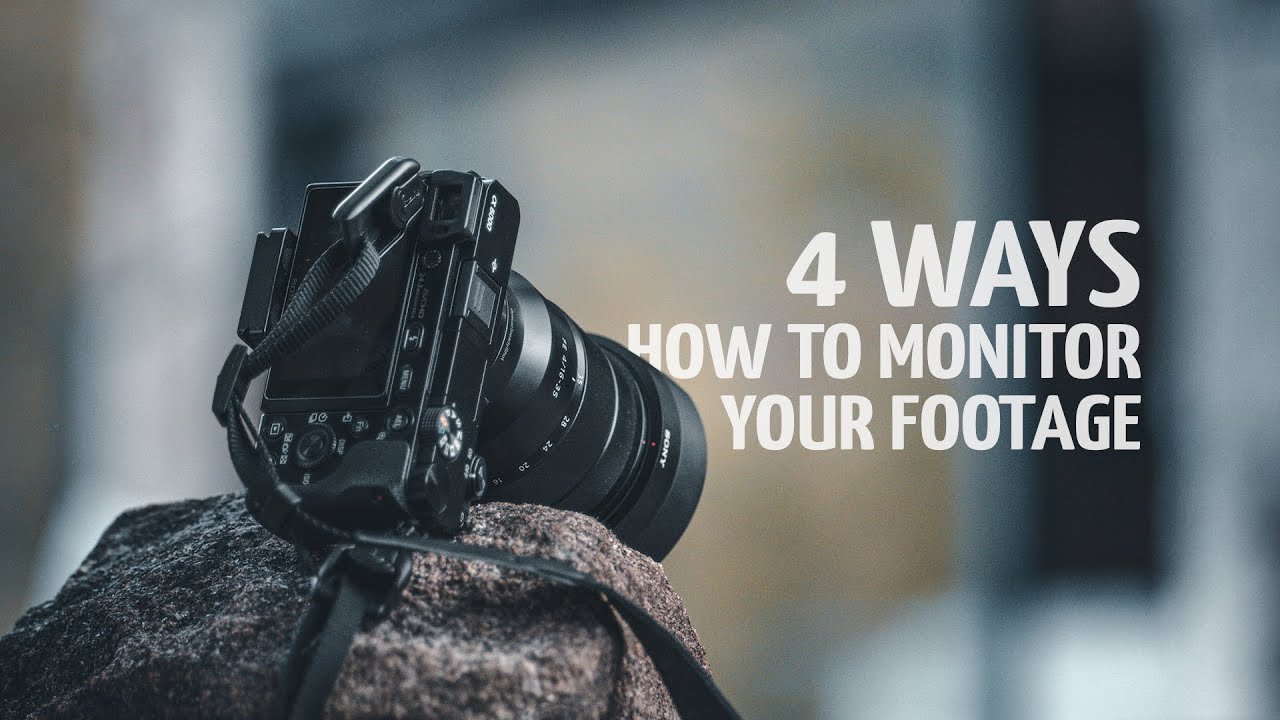 Monitor Your Footage LIKE A PRO (4 Ways How To Do It) - YouTube