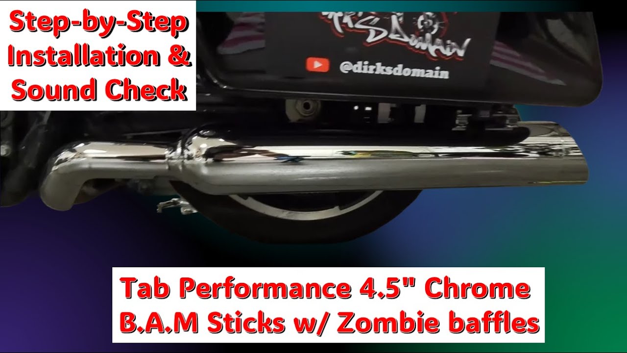 Tab Performance 4.5 inch B.A.M Sticks with Zombie Baffles - DIY Step-by ...