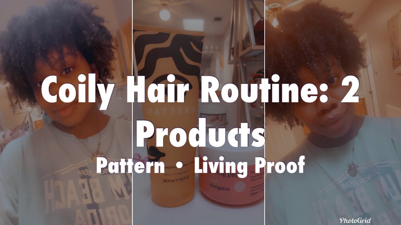 Coily Curly Hair Routine (Vlog Style)| 3 Day Check In| No Gel | Pattern ...