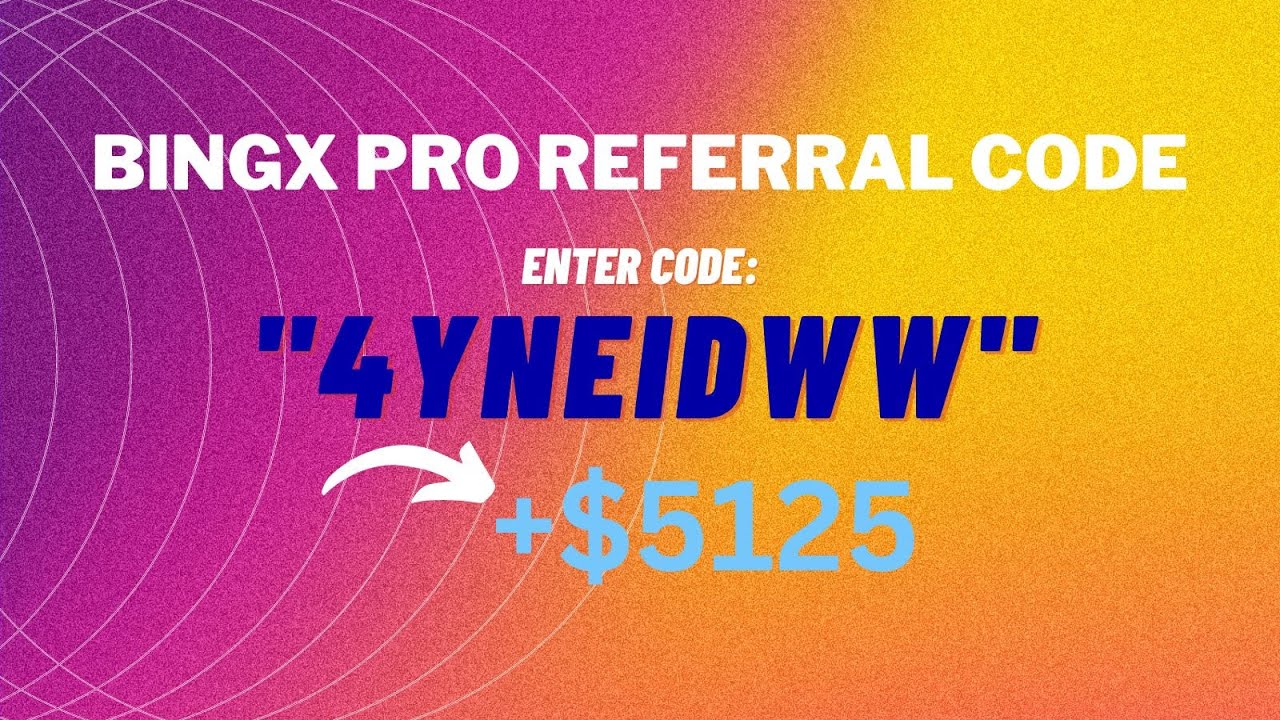$5125 BingX PRO Referral Code - Today's Top BingX Codes - YouTube