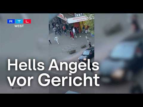 Hells Angels vor Gericht – es geht um einen handfesten Streit in Duisburg | RTL WEST