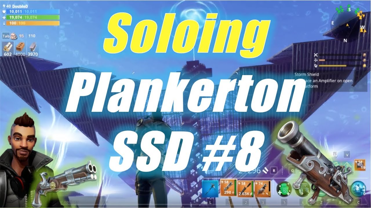 Soloing Plankerton SSD #8 / Fortnite Save the World - YouTube