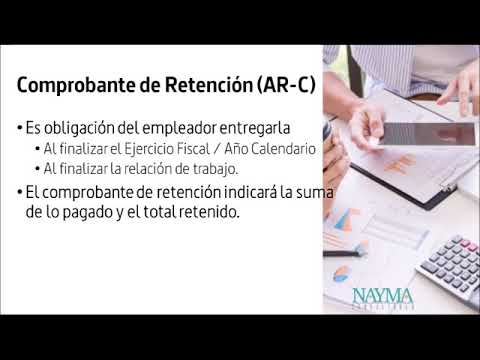 Forma ARC y Retenciones de ISLR 7/7 - YouTube