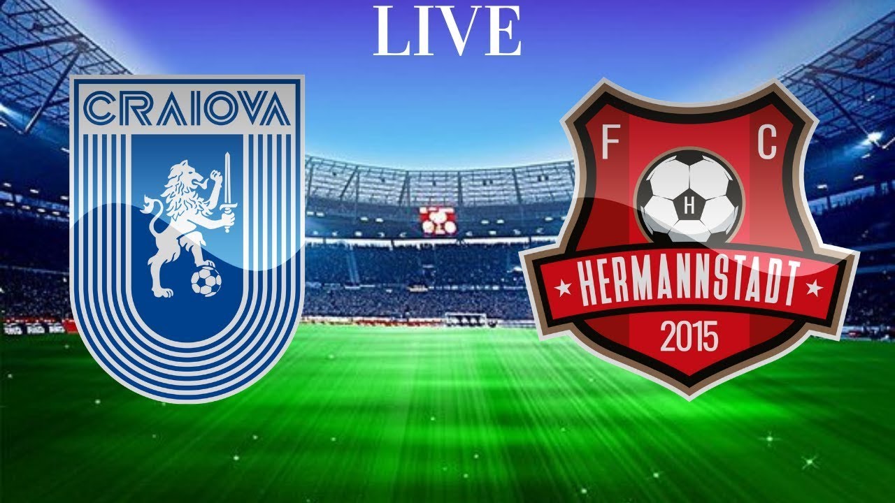 🔴 VIDEO LIVE | UCV Craiova - Hermannstadt | LIGA 1 - YouTube