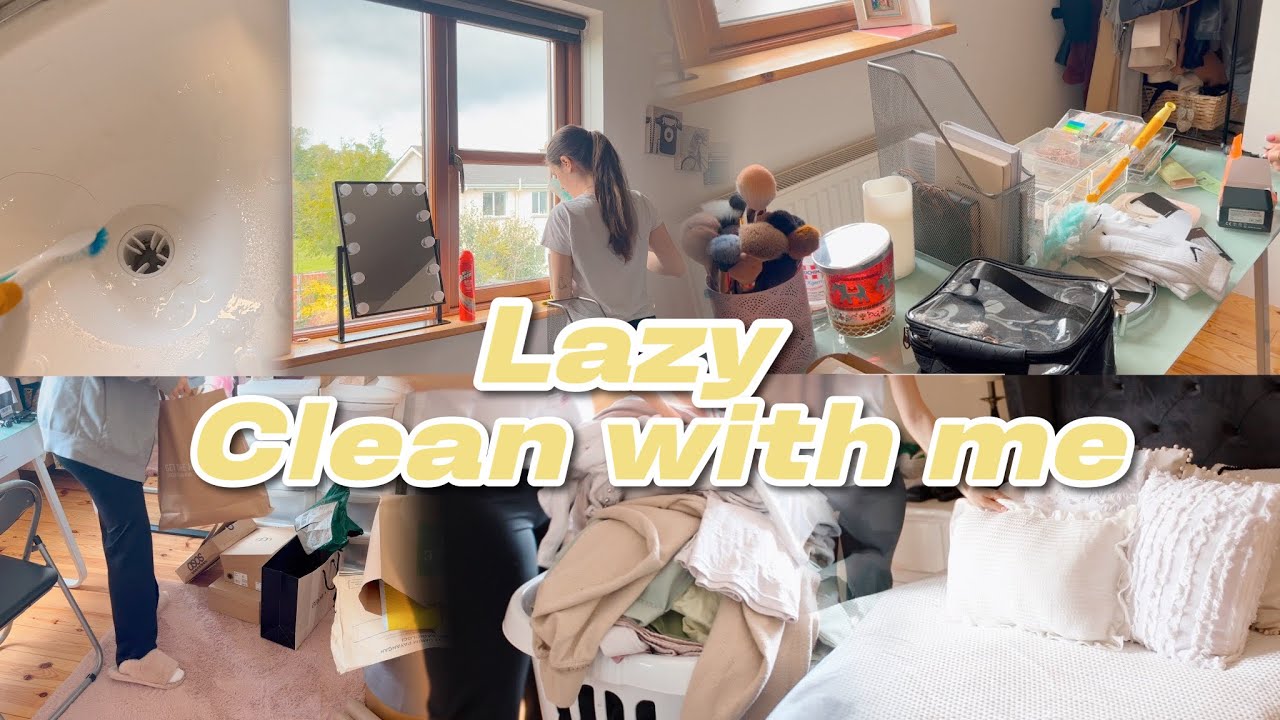 LAZY DAY CLEAN WITH ME | HOUSE CLEANING MOTIVATION - YouTube