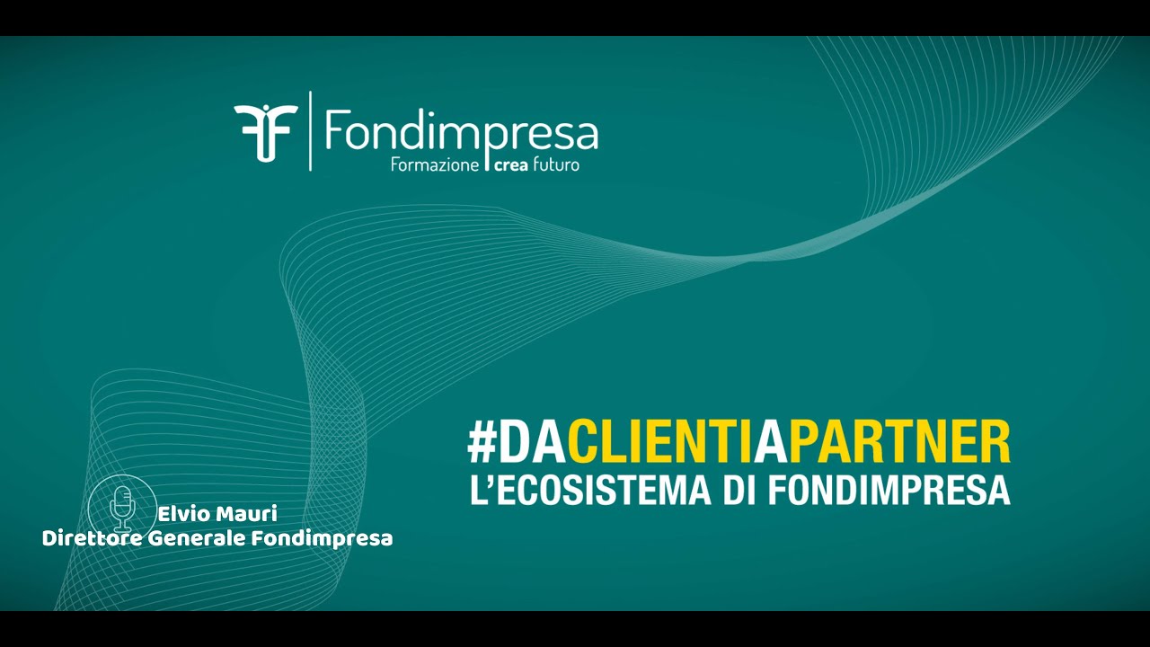 Intervista a Elvio Mauri, Direttore Generale di Fondimpresa - YouTube