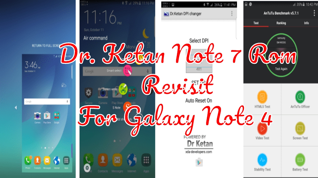 Dr. Ketan Note 7 Ported Rom M12 for Galaxy Note 4 (Revisit) | Note 7 ...