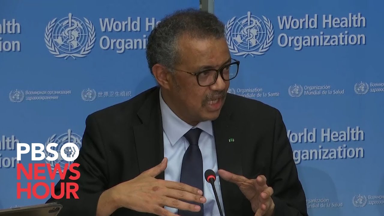 WATCH: WHO updates on spread of novel coronavirus -- Feb. 27, 2020 ...