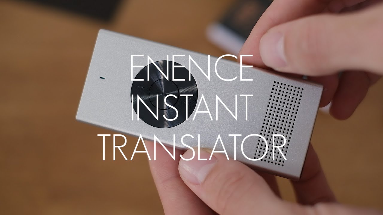 The Enence Translator - The Unboxing + My Review - YouTube