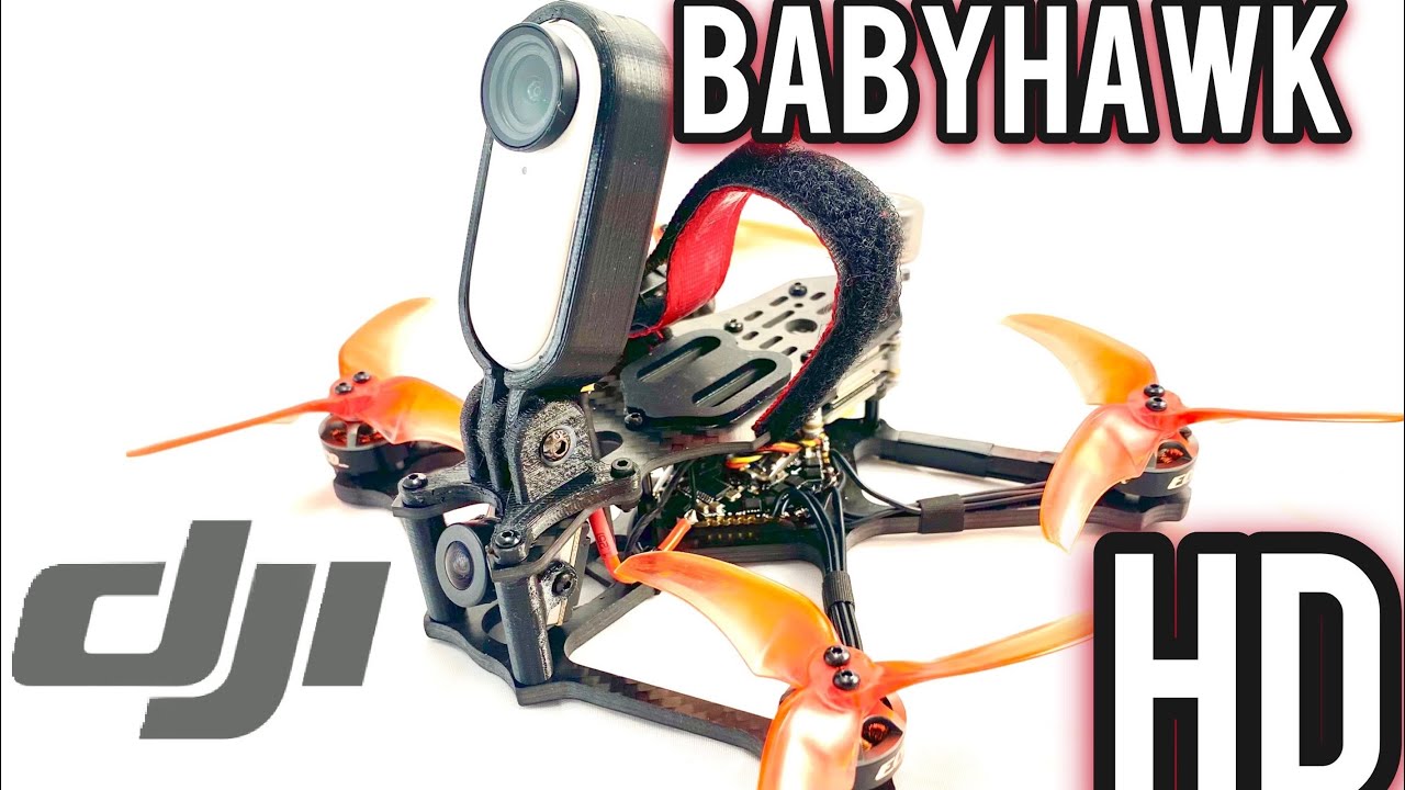 Babyhawk II HD Emax 3.5" DJI FPV drone - YouTube