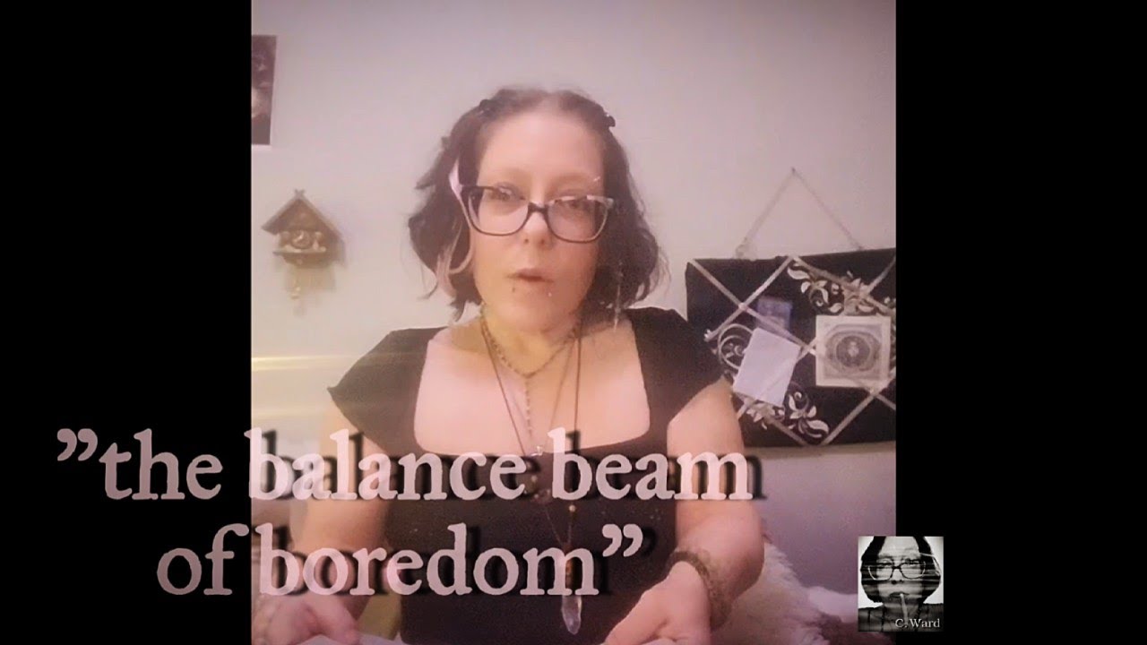"the balance beam of boredom" 10-18-24 #poetry #punkpoetry - YouTube